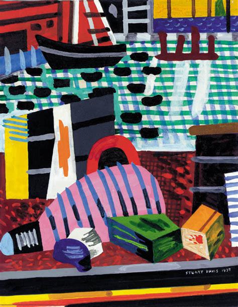 Buy Museum Art Reproductions Marine Landscape By Stuart Davis Inspired