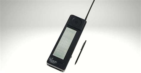Ibm Simon This Was The First Commercial Smartphone In History And