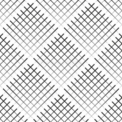 Diagonal Gride Texture Seamless Linear Vector Pattern Background Stock Illustration