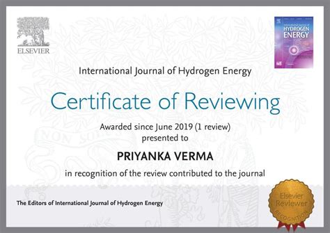 Priyanka Verma On Linkedin Reviewer Recognition Elsevier 11 Comments