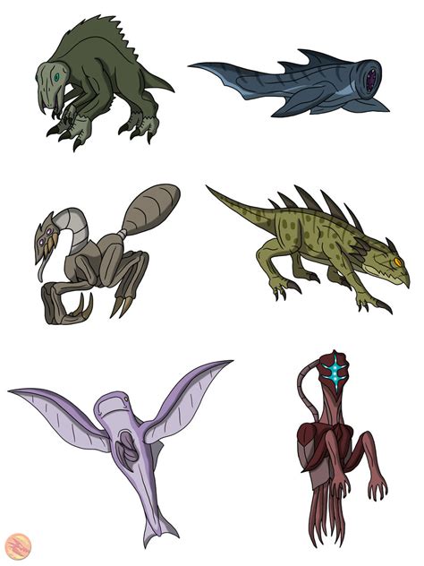 Speculative Evolution Aliens By Daizua123 On Deviantart
