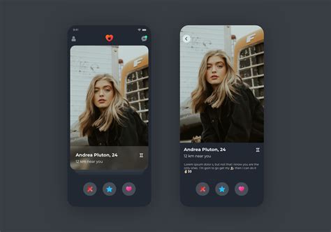 Tinder Dating App On Behance