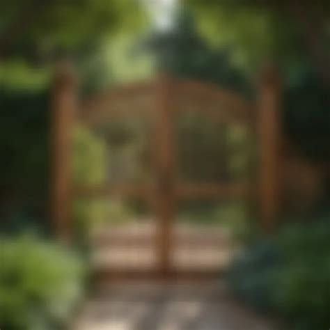Exploring Small Gates Enhancing Backyard Design