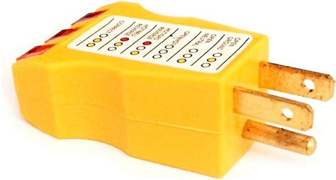 1 Electrical Receptacle Tester Ac Outlet Plug 3 Prong Circuit Analyzer