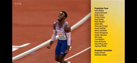 Almost Two Months Into My Role With Bbc Sport And Very Proud To Have Been Involved In The