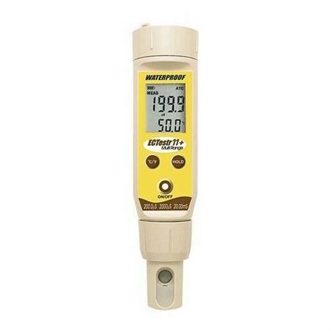 Eutech Ectestr 11 Conductivity Ec Tester Ectest11pls Ebay