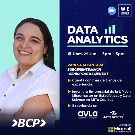 ¡certifícate Y Aprende A Realizar Análisis De Datos Descriptivos Y Predictivos En El Curso 𝗗𝗮𝘁𝗮