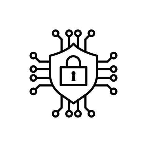 Cyber Security Icon Png Cyber Security Icon Set Fillio Black Icon