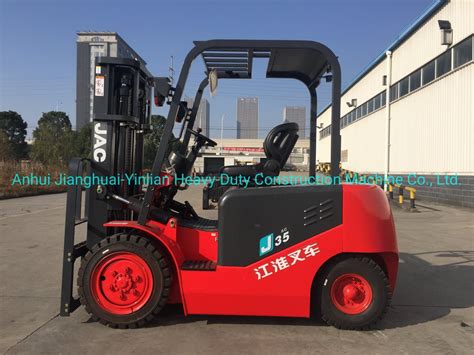 Jac Electric Forklift 3ton Truck With Acanddc Motor Cpd30j Forklift