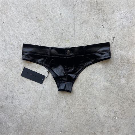 Be Wicked Super Mini Micro Black Shorts Depop