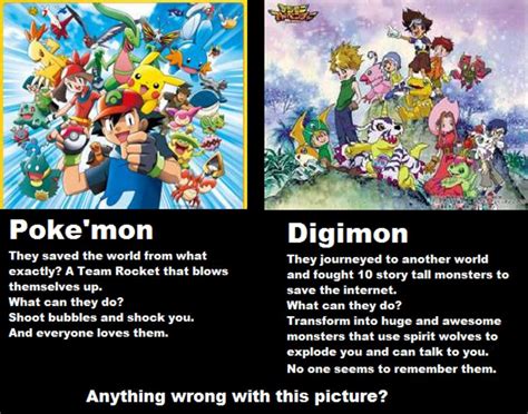 15 Hilarious Digimon Vs Pokemon Memes