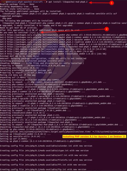 How To Install Php 82 With Apache On Debian 11 Linux Nixcraft
