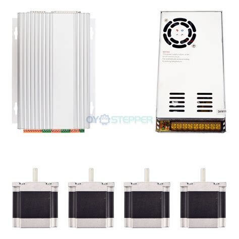 Buy 4 Tb6560 23hs22 4 Axis Tb6560 Cnc Kit 1 26nm 1 8 Deg Nema 23 Stepper Motor