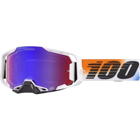 100 Percent Armega United Hiper Redblue Goggles Buy Online