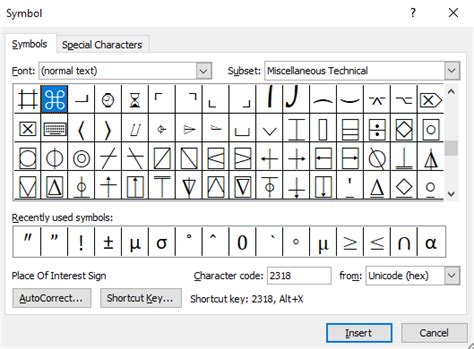 ⌘ Place Of Interest Sign Text Meaning Type On Keyboard Copy And Paste Symbol Hippo
