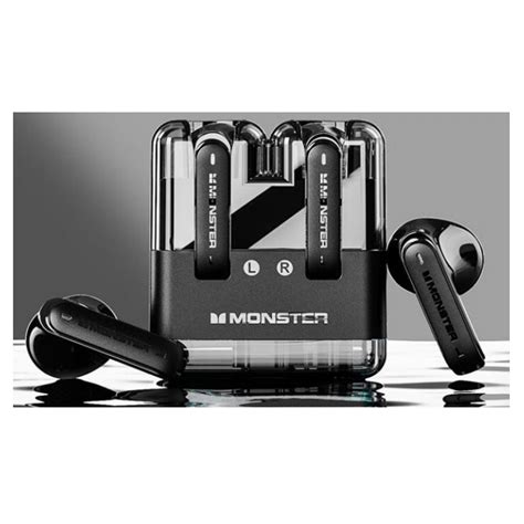 Audífonos Bluetooth Monster Airmars Xkt12 Negros In Ear Manos Libres