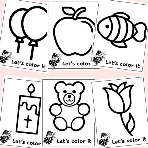 Coloring Sheets Simple And Easy