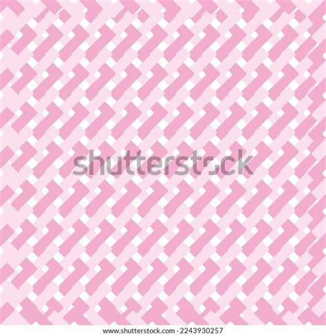 Cross Zig Zag Pink Net Pattern Stock Vector Royalty Free 2243930257