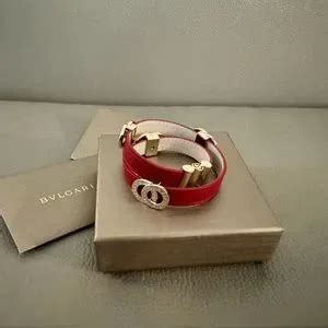 Bvlgari Jewelry Copy Bvlgari Red Double Leather Bracelet Poshmark