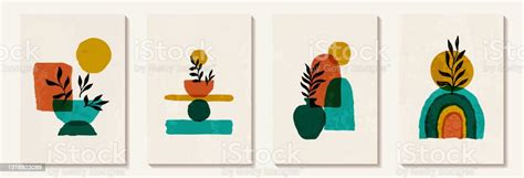 창조적 인 미니멀 한 손은 추상 미술 배경을 그립니다 현대의 미적 일러스트레이션 보헤미안 스타일 현대 예술 디자인의 벽화 엽서