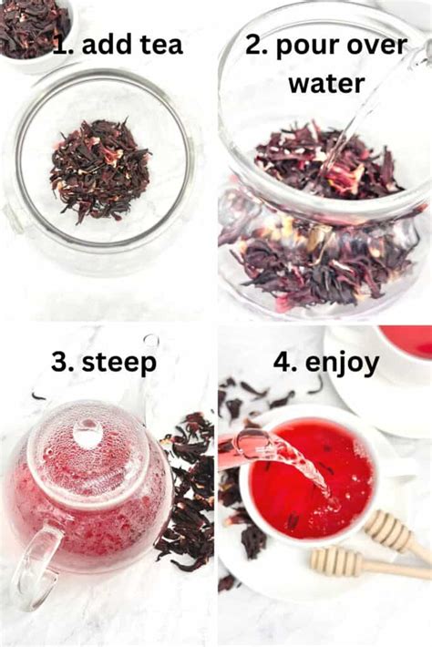 How To Make Hibiscus Tea Recipe And Benefits Daily Tea Time