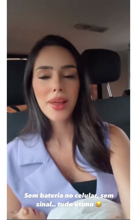 Foto Bruna Biancardi Sei Da Importância Da Cadeirinha E Do Cinto