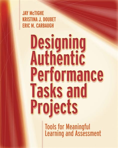 Designing Authentic Performance Tasks And Project Gbs
