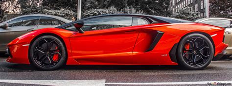 Classy Red Lamborghini Aventador 4k Wallpaper Download