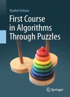 First Course In Algorithms Through Puzzles Meradesh In