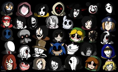 List Of Top 10 Creepypastas Monsterspedia Wiki Fandom Powered By Wikia