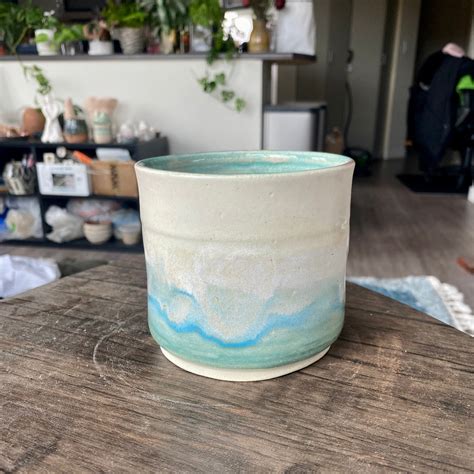 Landscape Planter Glazed N Confused Pottery