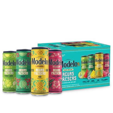 Modelo Spiked Aguas Frescas Variety Pack Flavored Malt Beverage 12
