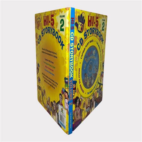 Hi 5 Cd Storybook Vol 2 Large 2002 Hardcover Book And Cd Five Mile