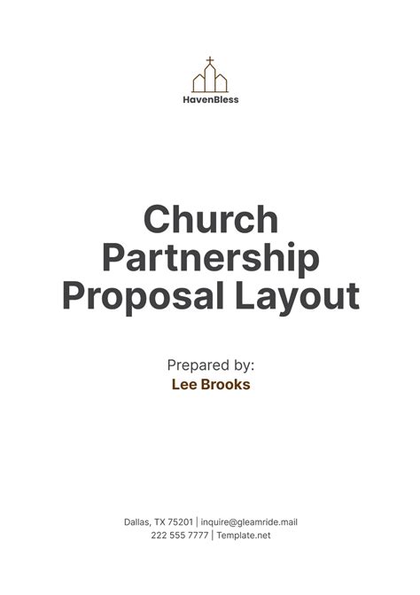 Free Partnership Proposal Templates Editable And Printable