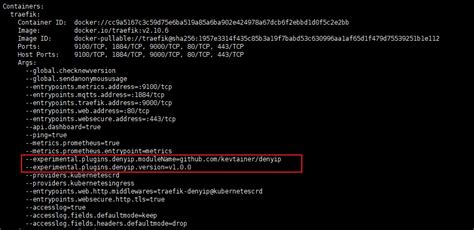在kubernetes里使用traefik插件实现ip黑名单功能 测试开发笔记