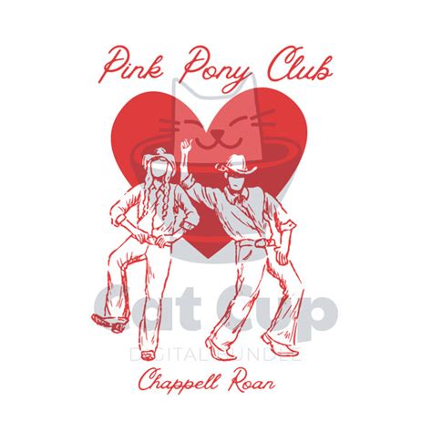 Chappell Roan Pink Pony Club Olivia Rodrigo Tour Svg Digital Inspire Uplift