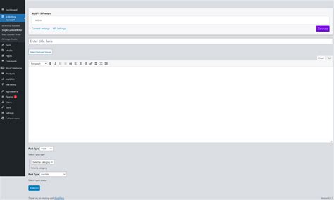 Ai Content Writing Assistant Wordpress Plugin