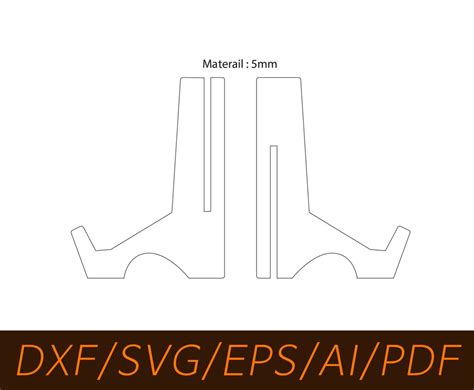 Frame Stand Download Cnc File Laser Cut Vector Plan Etsy