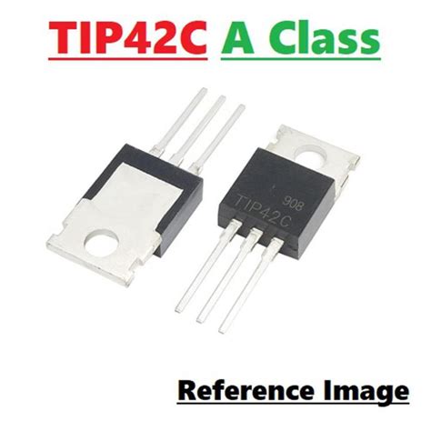 A Class Tip42c Tip42 Tip 42 Transistor Pnp 100v 6a 65w 3mhz Darlington Power Transistor