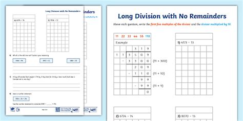 Long Division Methods Uk