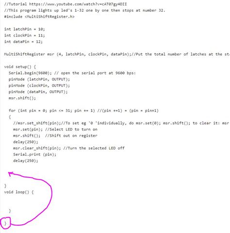 Ending A For Loop SOLVED Programming Arduino Forum