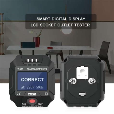 Promo Socket Tester Uji Kelistrikan Grounding Meter Colokan 220v Diskon