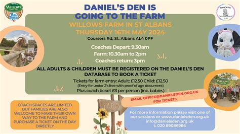 Willows Activity Farm Daniels Den