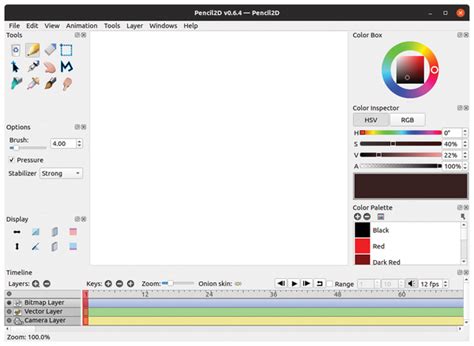 Tutorial Pencil2d Linux Magazine