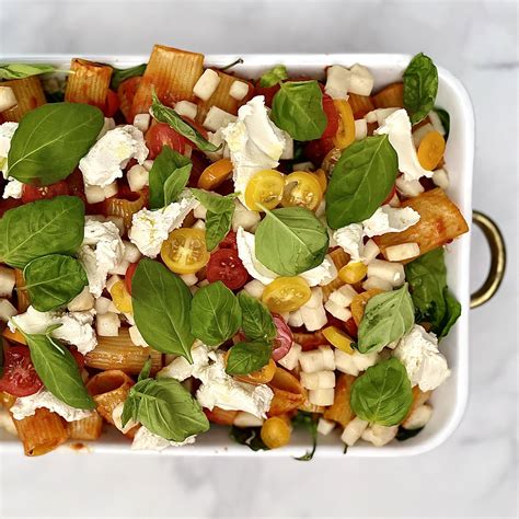 Plant Based Veggie Rigatoni Bake Jackie Newgent