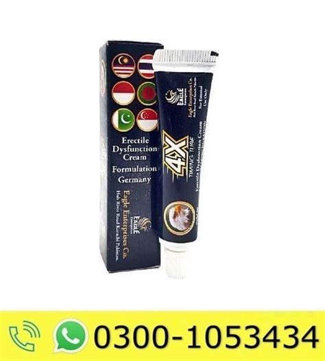 4x Delay Cream In Pakistan 0300 1053434 Buy Natural