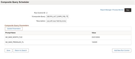 Using Composite Query Scheduler