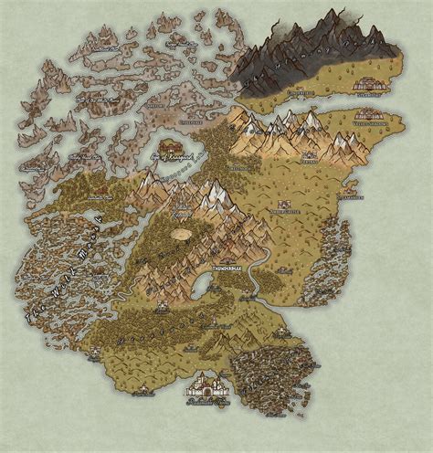 My Island Map For The Ttrpg That Im Dming Would Like To Know How You Like It Rworldbuilding