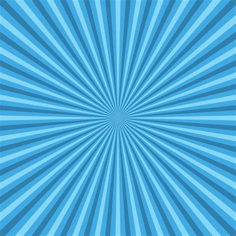 Premium Vector Sun Rays Blue Sun Rays Vector Background