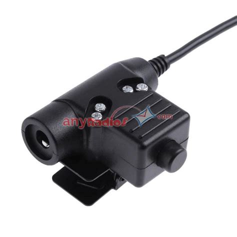 Element Tactical U94 Ptt Military Headset Cable For Motorola Xpr6300 Xir P8200 Dp3400 Dgp4150